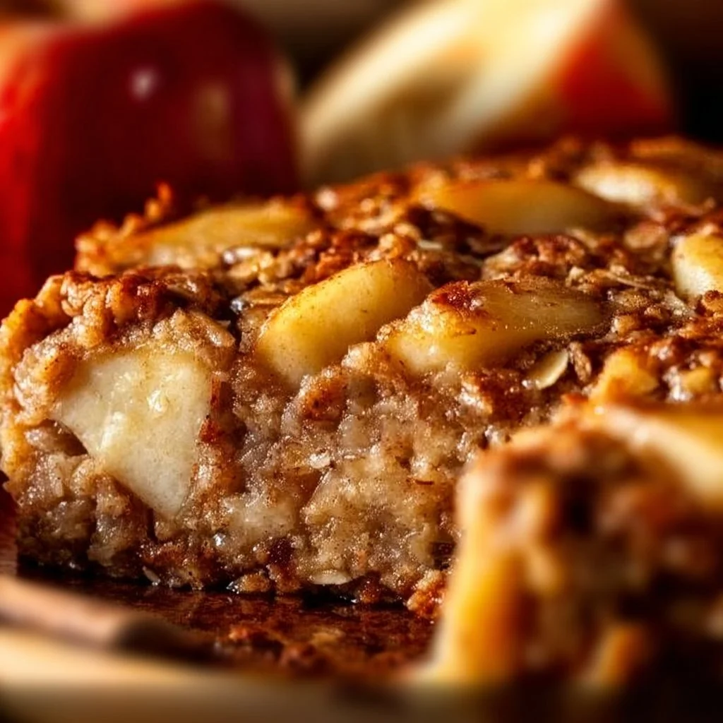 Delicious Oatmeal Apple Breakfast Bake