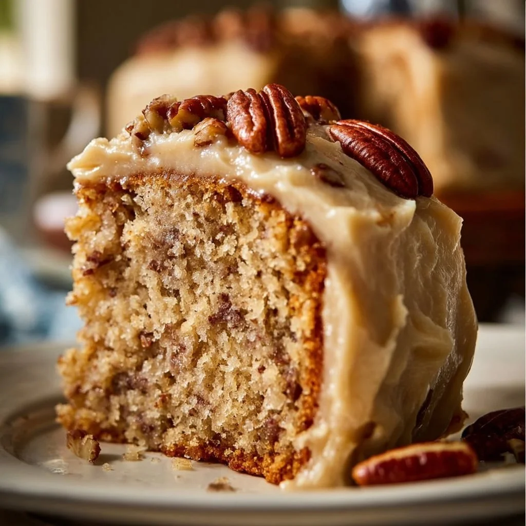 Butter Pecan Cake Layers - Quick Easy Healthy Meals